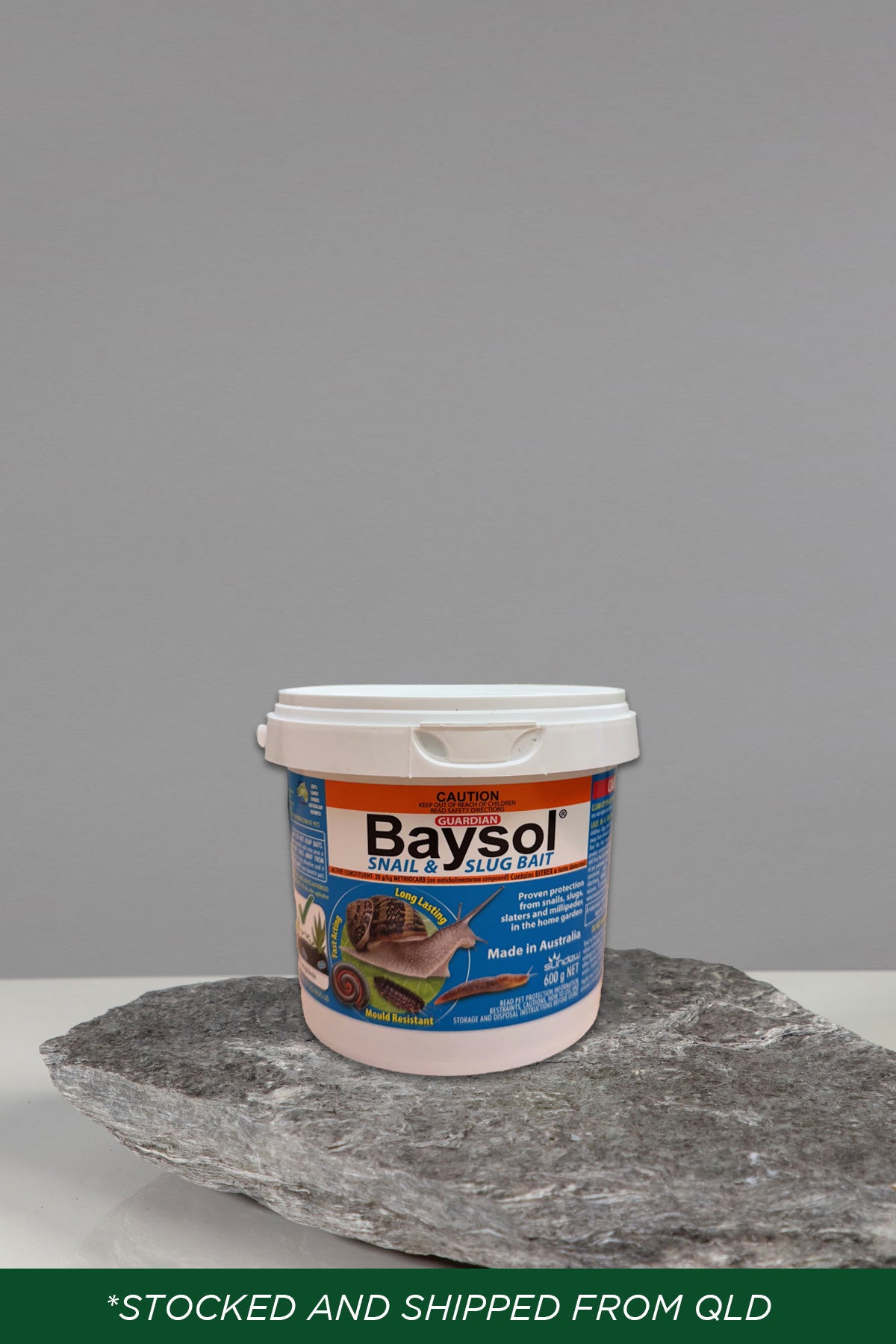 Baysol Snail & Slug Bait 600gm – Lawnpride Australia